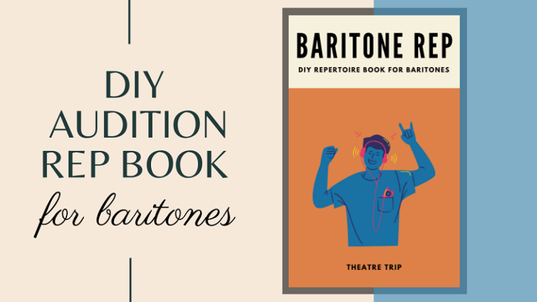 Audition Songs for Baritones - By Time Period | Theatre Trip