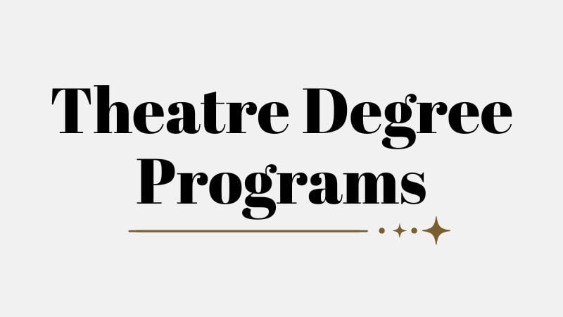 Dramaturgy Programs - The Full List | Theatre Trip
