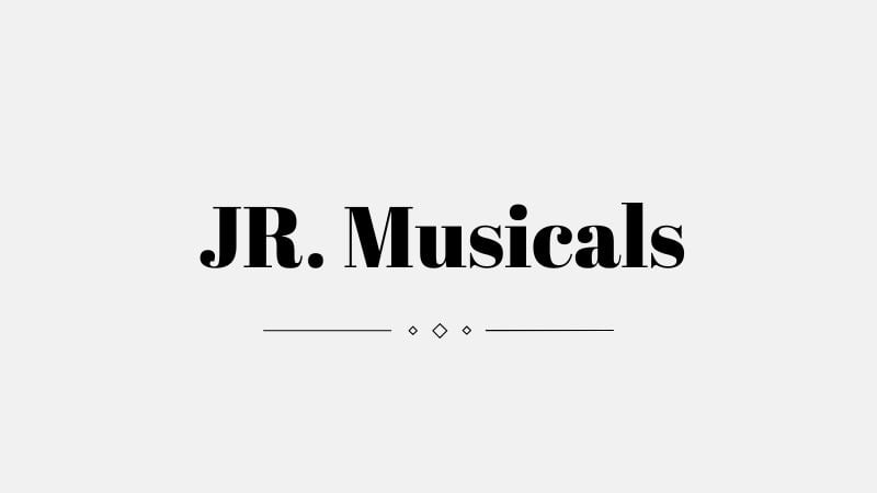 JR. Musicals - Popular Shows for Kids to Perform | Theatre Trip